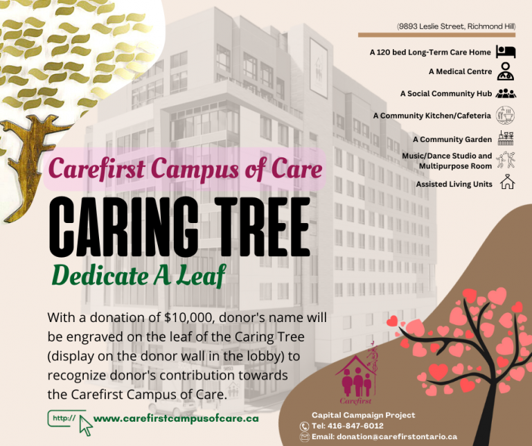 Fundraising Programs - Carefirst Campus of Care